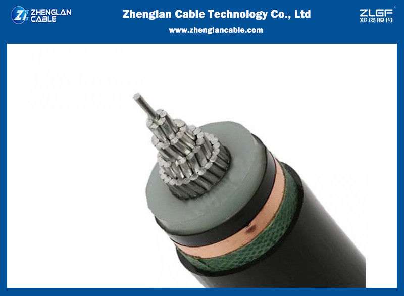 Single Core MV Armoured Electrical Cable IEC60502 Black Or Customized ...