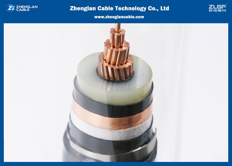 AL/XLPE/PVC/STA/PVC Aluminum Cable , 12/20kV 3 Core Aluminum Cable 0.6 ...