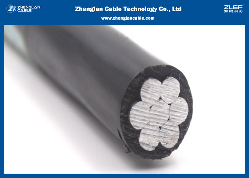 Single Core AL/XLPE/XLPE Aerial Spaced Cable With Conductor Screen ...