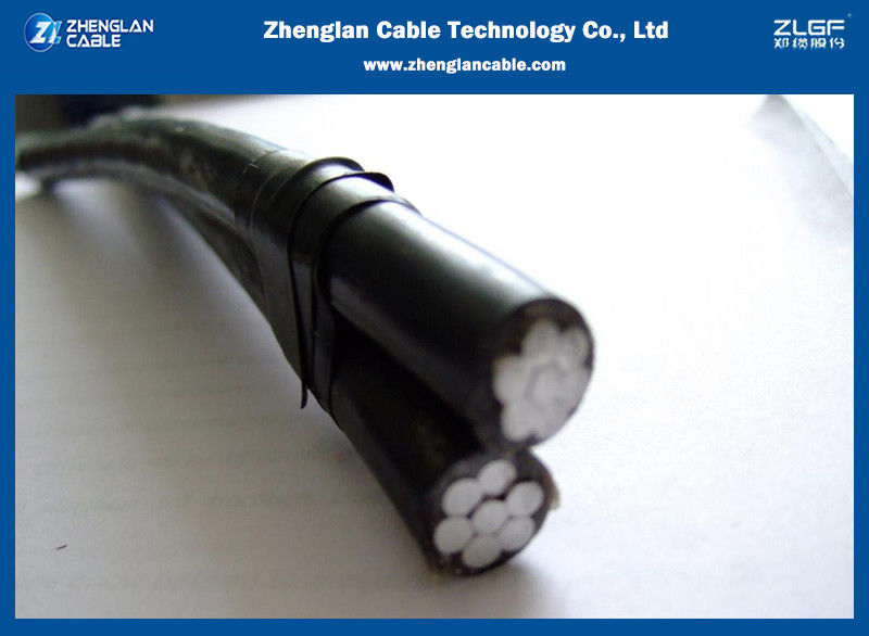 Low Tension Overhead Insulated Cable , AL/XLPE Overhead Bundled Cable 0 ...