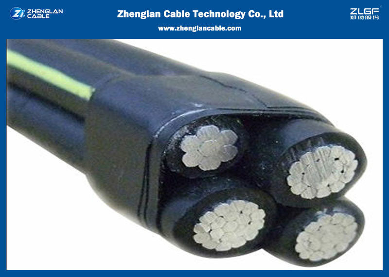 Low Voltage ABC 2/3/4/5 Cores Aluminium 0.6/1kV Overhead Insulated Cable