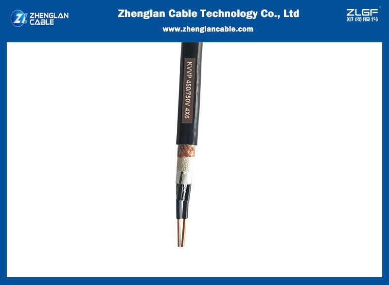 Cu/PVC/PVC Unshielded Shielded 450/750V 300/500V Electrical Control Cable