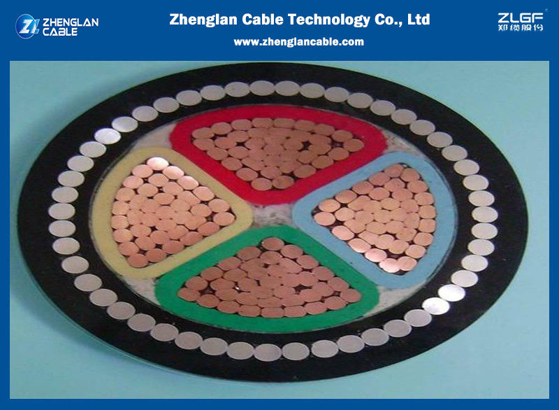4*300sqmm STA Armoured XLPE Insulation Cable 36KV MV Power Cable ISO 9001