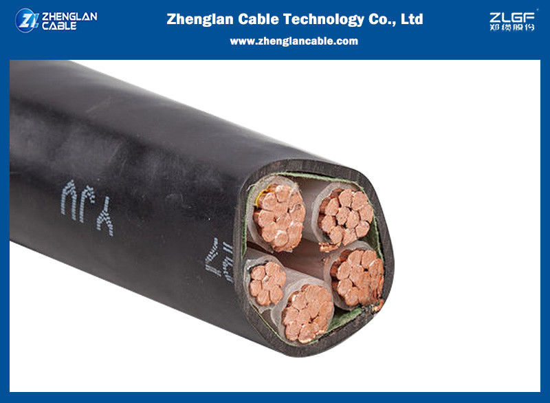 0.6/1(1.2)Kv 3x95+1x70sqmm Cu Low Voltage Power Cable XLPE Insulated ...