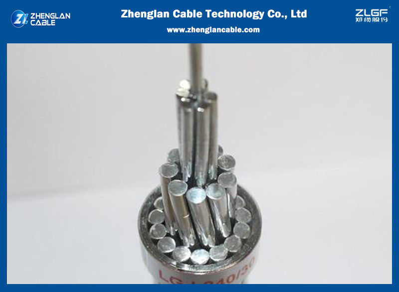 Bare ACSR Conductor Wire 210/35sqmm (AL-26/3.2mm St-7/2.49mm) EN50182