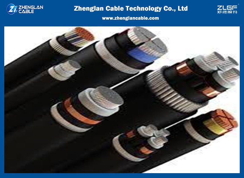 CU/XLPE/PVC/SWA/PVC LV Power Cable 0.6/1KV 4x95sqmm IEC60502-1