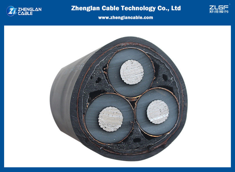 3Cx185sqmm 18/30kv Medium Voltage Power Cables Three Core Unarmored