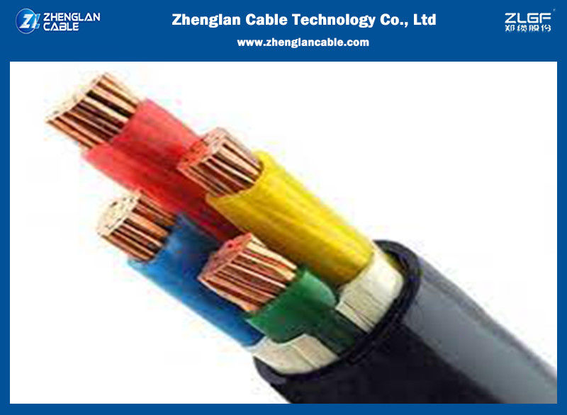 Armoured Copper XLPE Low Smoke Zero Halogen Power Cable 4 Core 5 Core