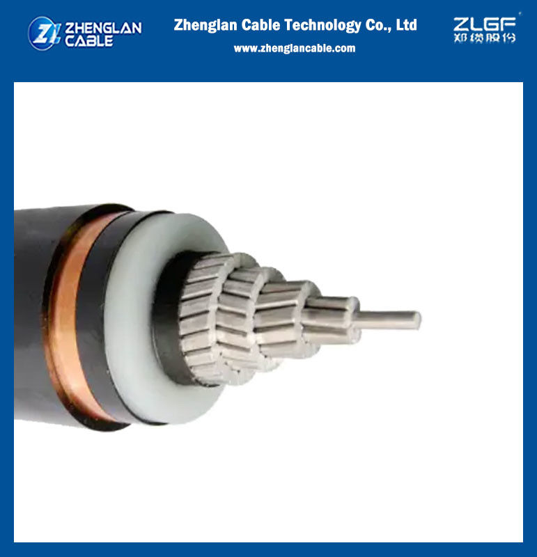 12/20kV MV Power Cable Unarmored Aluminum Cable 1x185mm2 BS 6622/BS 7835