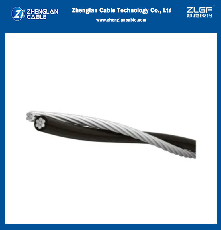 2 Core Aluminum Conductor Cable XLPE Insulated ABC Aerial Bundle
