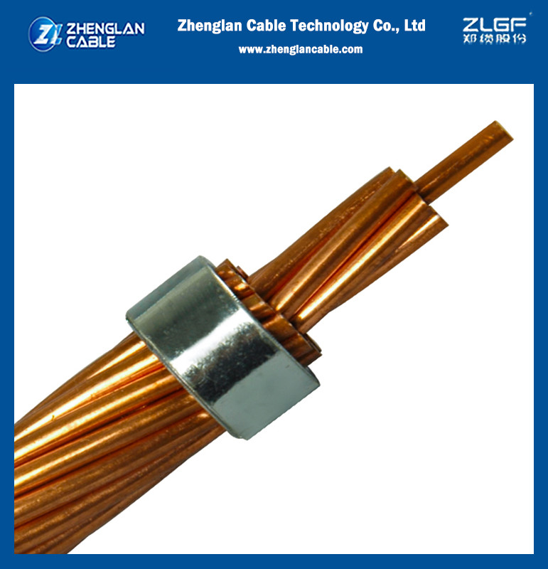 Bare Copper Clad Steel Ground Rod Conductor Wire CCS Electric Stranded Wire