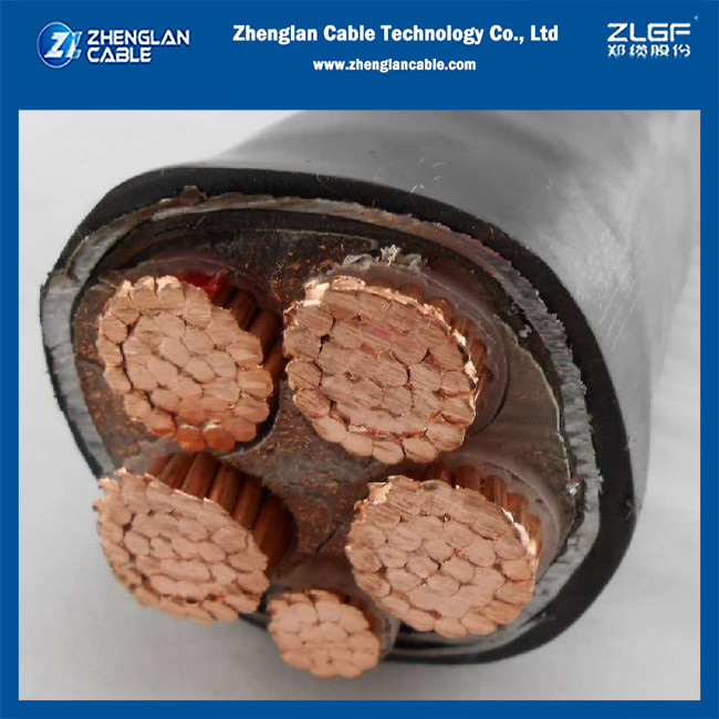 Cu/XLPE/PVC N2XY Power Cable LV underground cable 4x70+1x35mm2 IEC60502-1