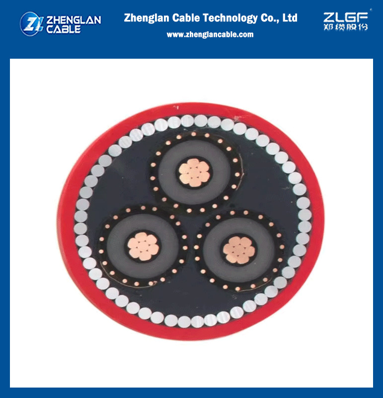 18/30kV N2XSY NA2XSY MV Power Cable Copper / Aluminum Conductor XLPE ...
