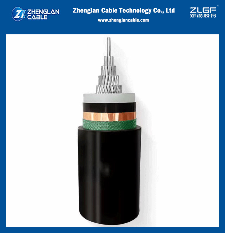 Fire Resistant Intermediate Voltage Cords With CTS/CWS Metal Screen ...