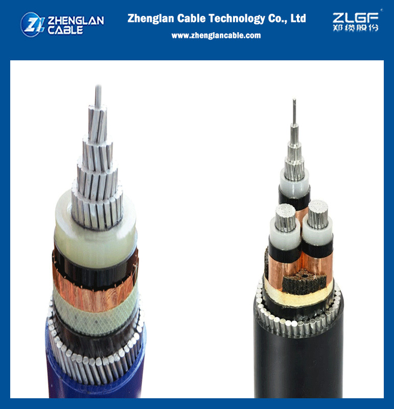19/33kV Medium Voltage XLPE Insulation 3C SWA Armoured Power Cable ...