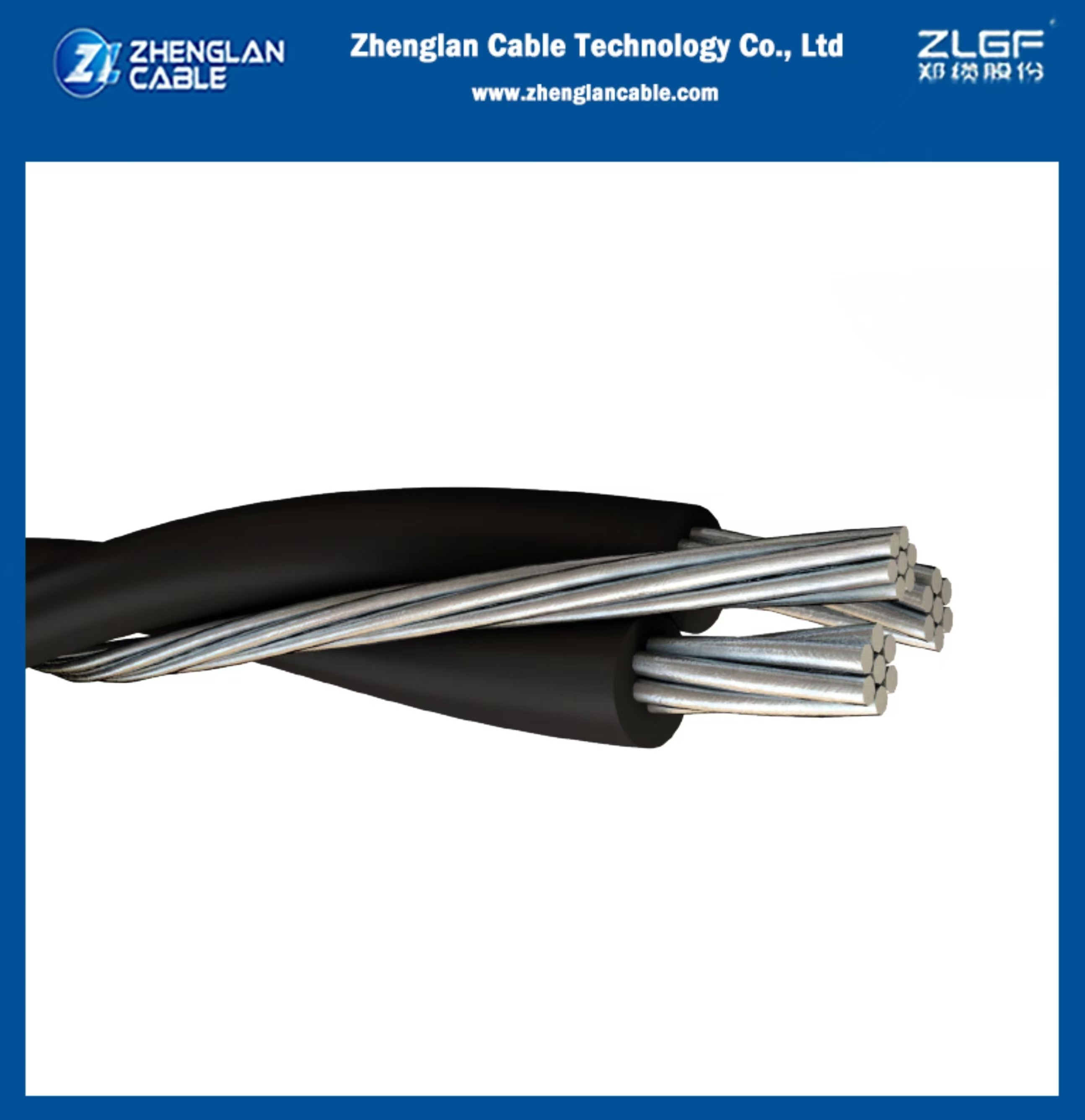 Overhead Insulated Cable ABC Triplex Type Aluminum Conductors 0.6/1KV ...