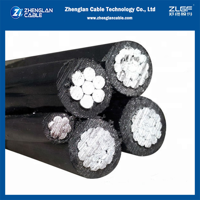 Aerial Bundled Cable With Public Lighting Cable AAC/XLPE, AAAC/XLPE ...