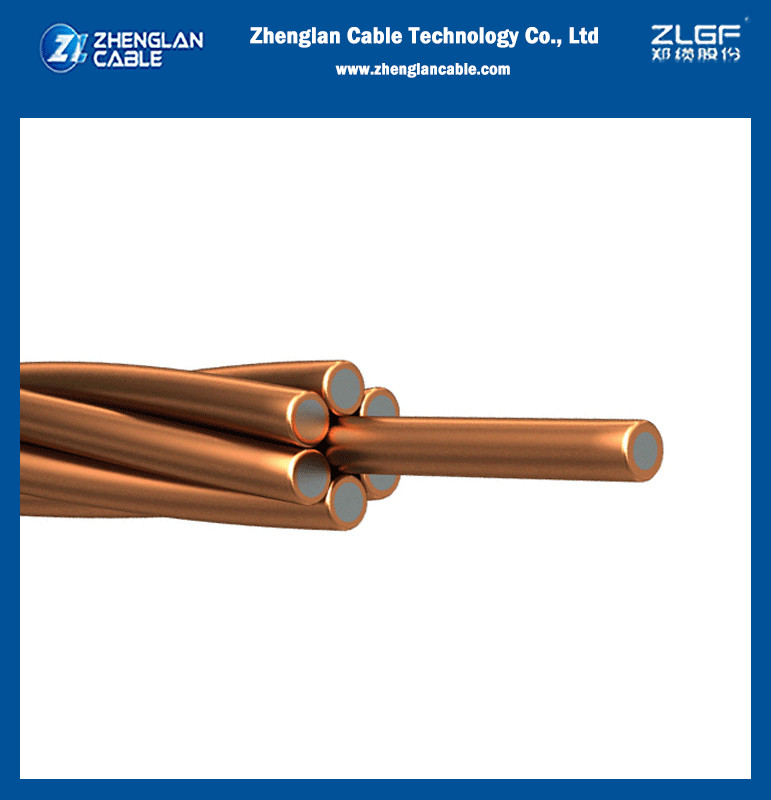BS 4087 Standard Copper Clad Steel Conductor Earth Wire for Electrical ...