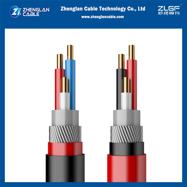 0.6/1kv SWA armored cable Cu/pvc/pvc/swa/pvc 3x6mm2 IEC60502-1 / IEC60228