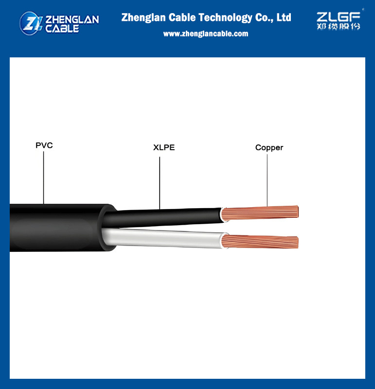 0.6/1kv XLPE Insulated PVC Sheath 1~5 Cores RV-K Copper Flexible ...