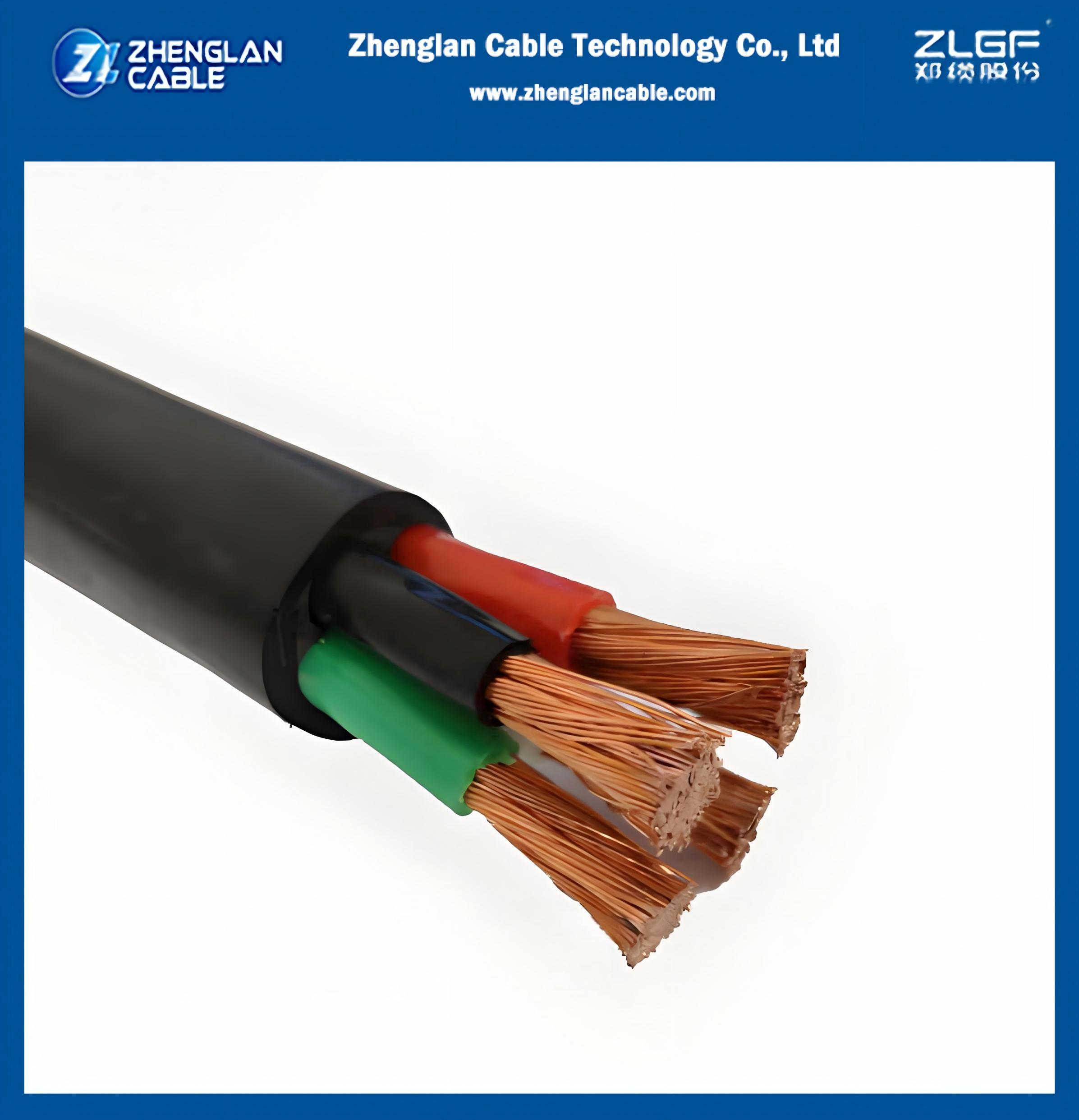 0.6/1kv LV Voltage Copper Power Flexible Cable CU/PVC/PVC Class 5 ...