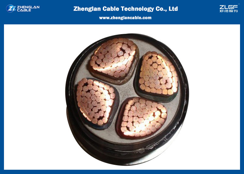 0.6/1kv 4 core Cu Xlpe Pvc Unarmored Fire Resistant Power Cable