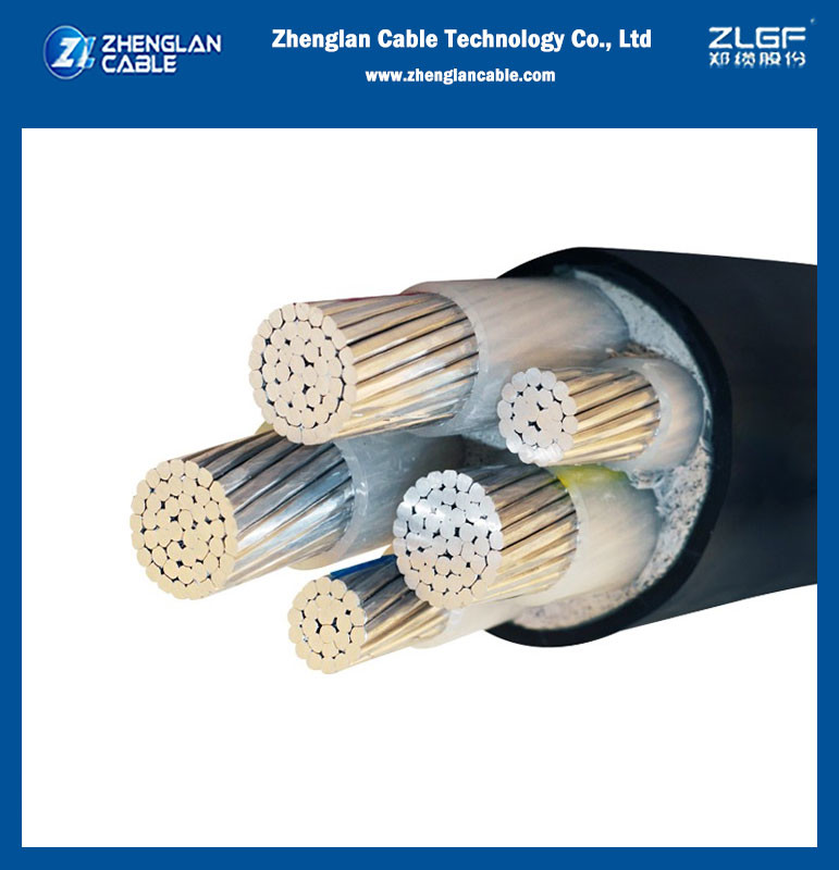 1kv AL XLPE PVC Power Cable Low Voltage Power Cable 3+2 Core BS8573