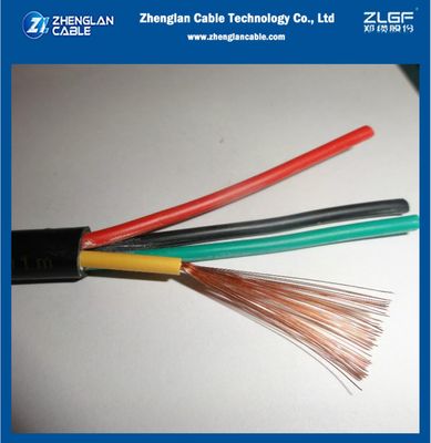 0.6/1KV CU/XLPE/PVC 7x1.5 Sqmm Shielded Control Cable Copper Wire Braid ...