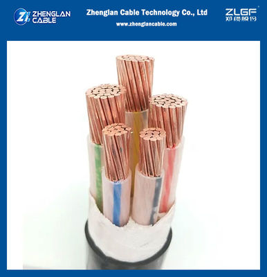 5Core CU Xlpe Copper Low Voltage Power Cables Armoured Types Of ...