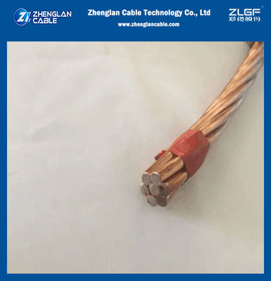 Earthing Connection Bare Copper Strand CCS Copper Weld For Electrical ...