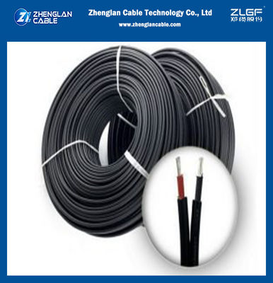 6mm2 PV DC Solar Cable Black For Solar Panels Connection 1.5KV DC ...