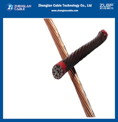 Wholesale CCS Ground Rod Conductor Wire Bare Copper Clad Steel Electric ...