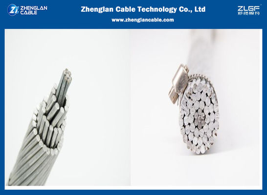 Greased ACSR Bison Conductor Bare Overhead Power Transmission Conductor