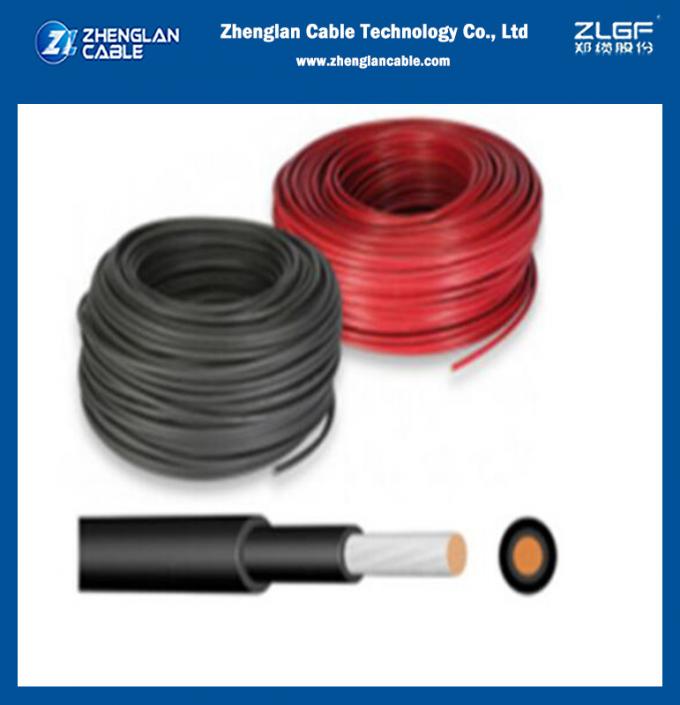 Waterproof Solar PV Connector Cable Single Core 1500V DC For Panel ...