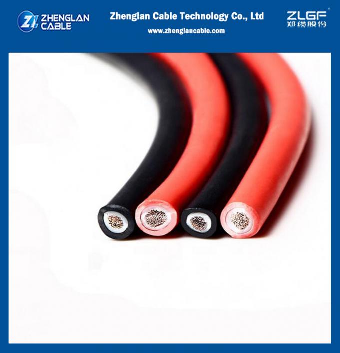 PV DC Solar Cable Black For Solar Panels Connection 1.5KV DC H1Z2Z2-K ...