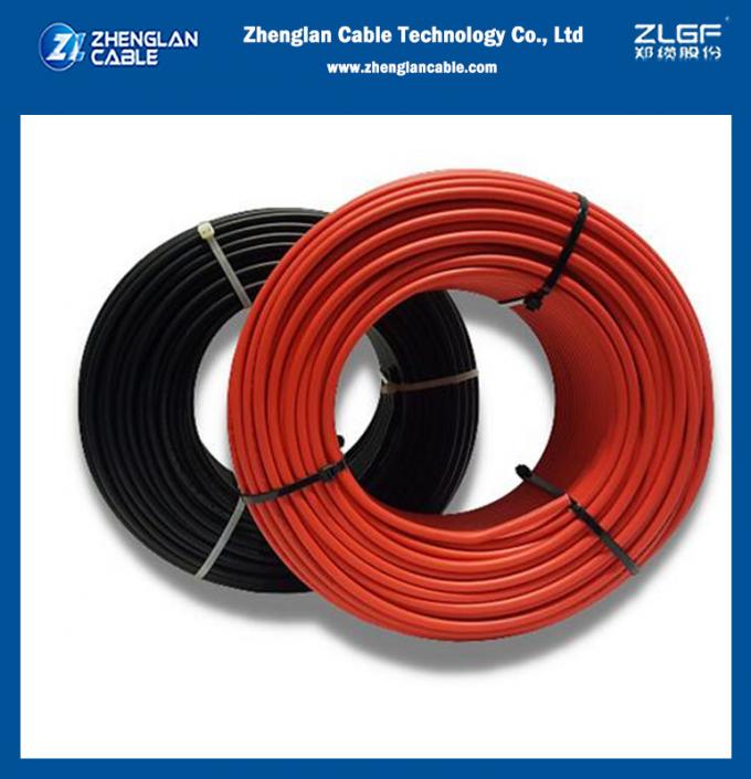 1.5kv XLPO Insulated Tinned Copper Solar Wire 4MM 6MM 10MM PV Cable DC ...