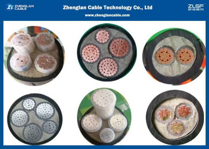 Low Voltage 4 Core Outdoor Armoured Electrical Cable SWA Armoured Cable