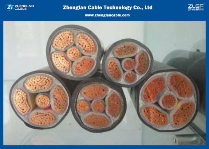 Copper Xlpe Insulated Cables 630mm2 Pvc Single Core IEC60502-1 Low Voltage