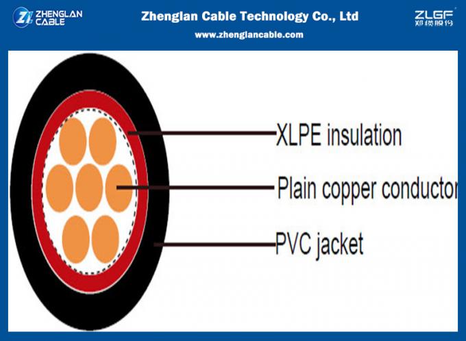 5Core CU Xlpe Copper Low Voltage Power Cables Armoured Types Of ...